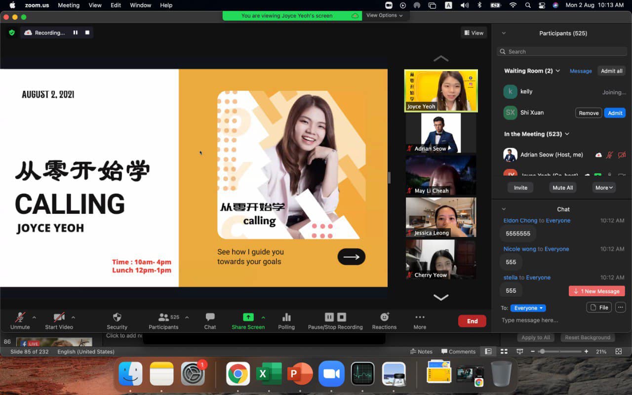 CheckOut – Joyce Yeoh